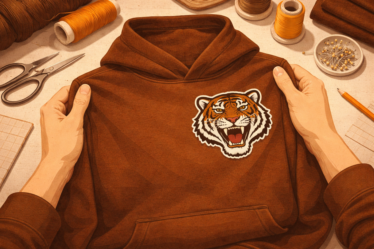 Embroidery Patches on Hoodies: Tips for a Professional Finish – René ...