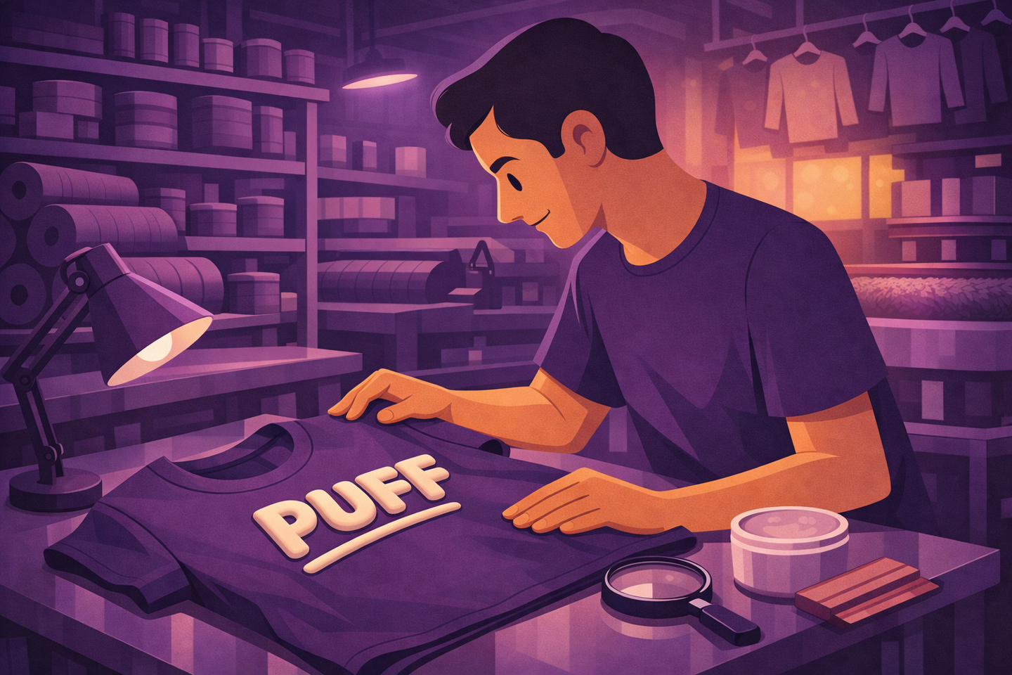 What Is Puff Print? The Raised Printing Technique Explained – René Bassett