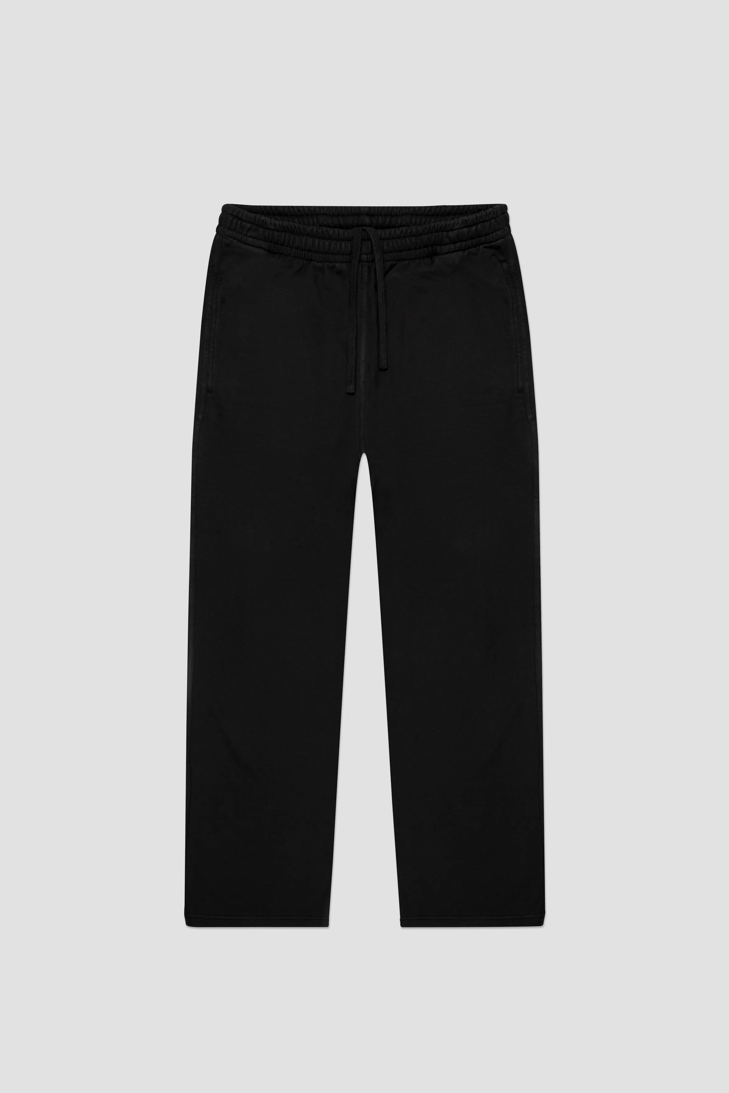 Black Straight Leg Sweatpant – René Bassett
